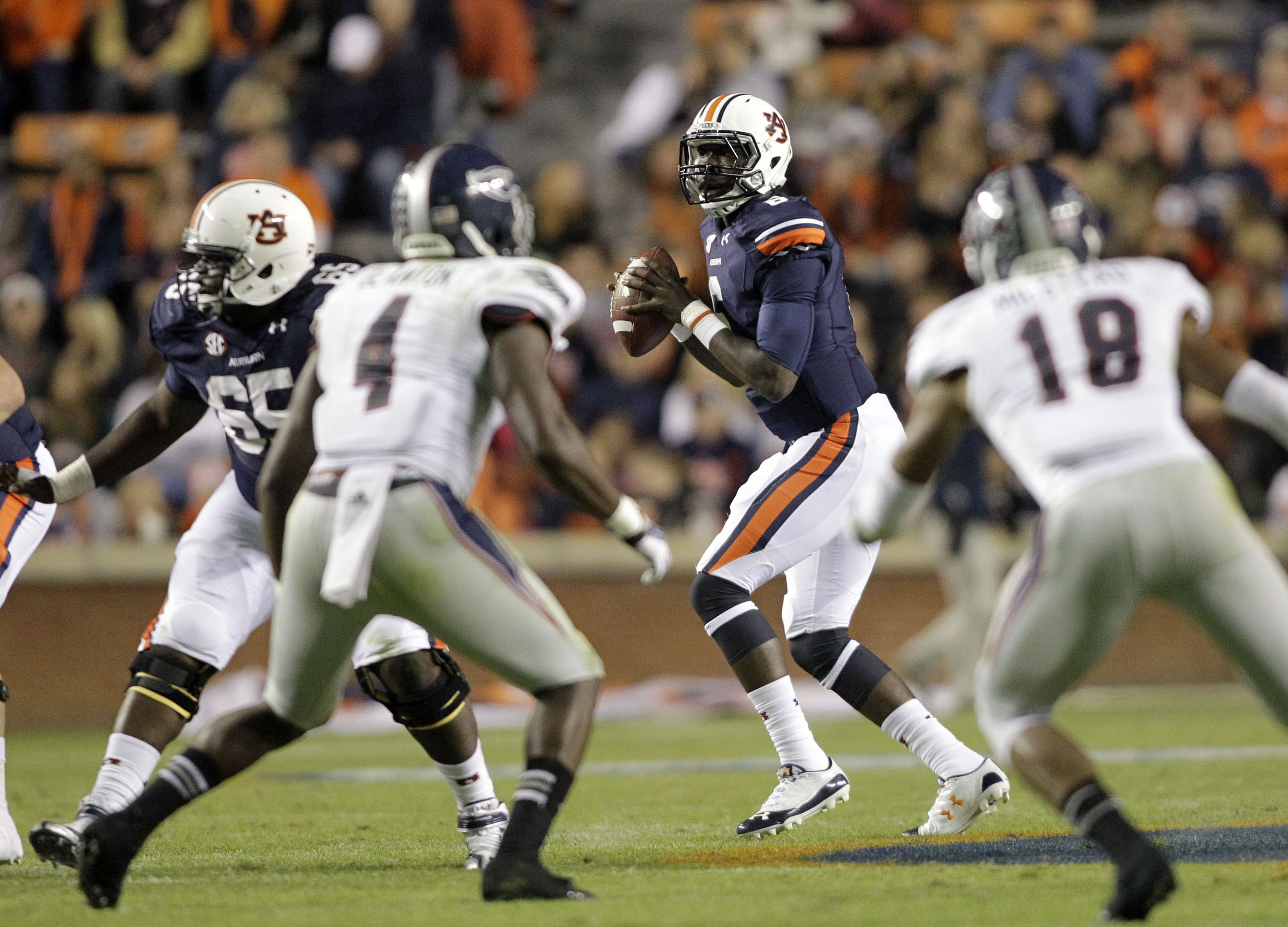 Auburn offense adds new dimension with QB Jeremy Johnson - Saturday ...
