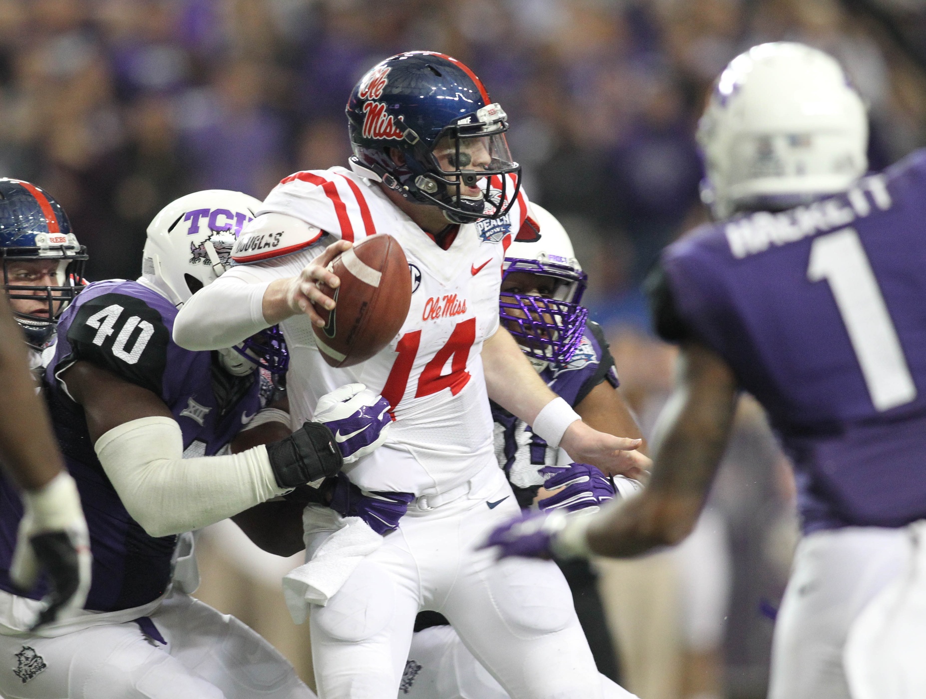 Quarterbacking 101: Bo Wallace struggles vs. TCU - Saturday Down South