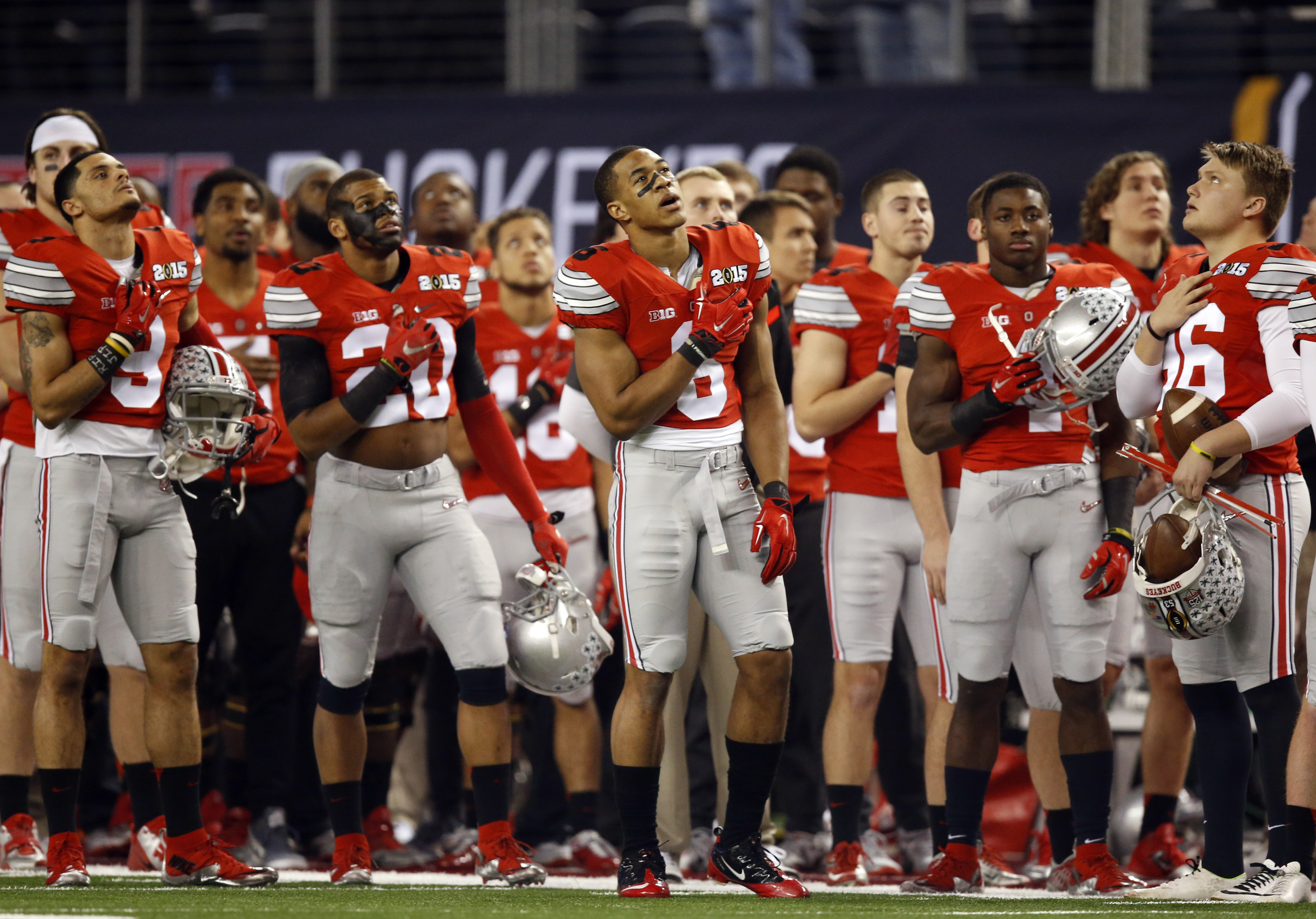 Buckeyes misspell OHIO in pre-game celebration - Saturday Down South