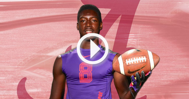 Video: Replacing Amari Cooper much easier with top WR recruit ...