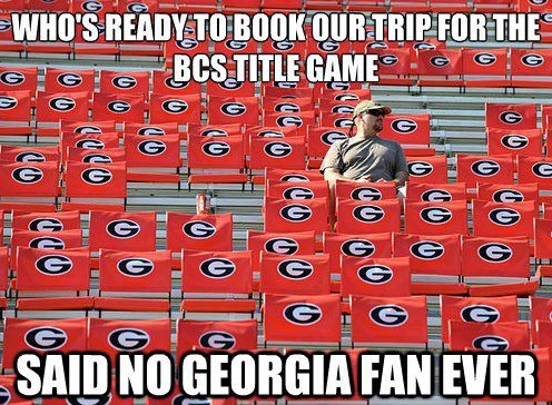 Popular Georgia football memes from recent years - Saturday Down South