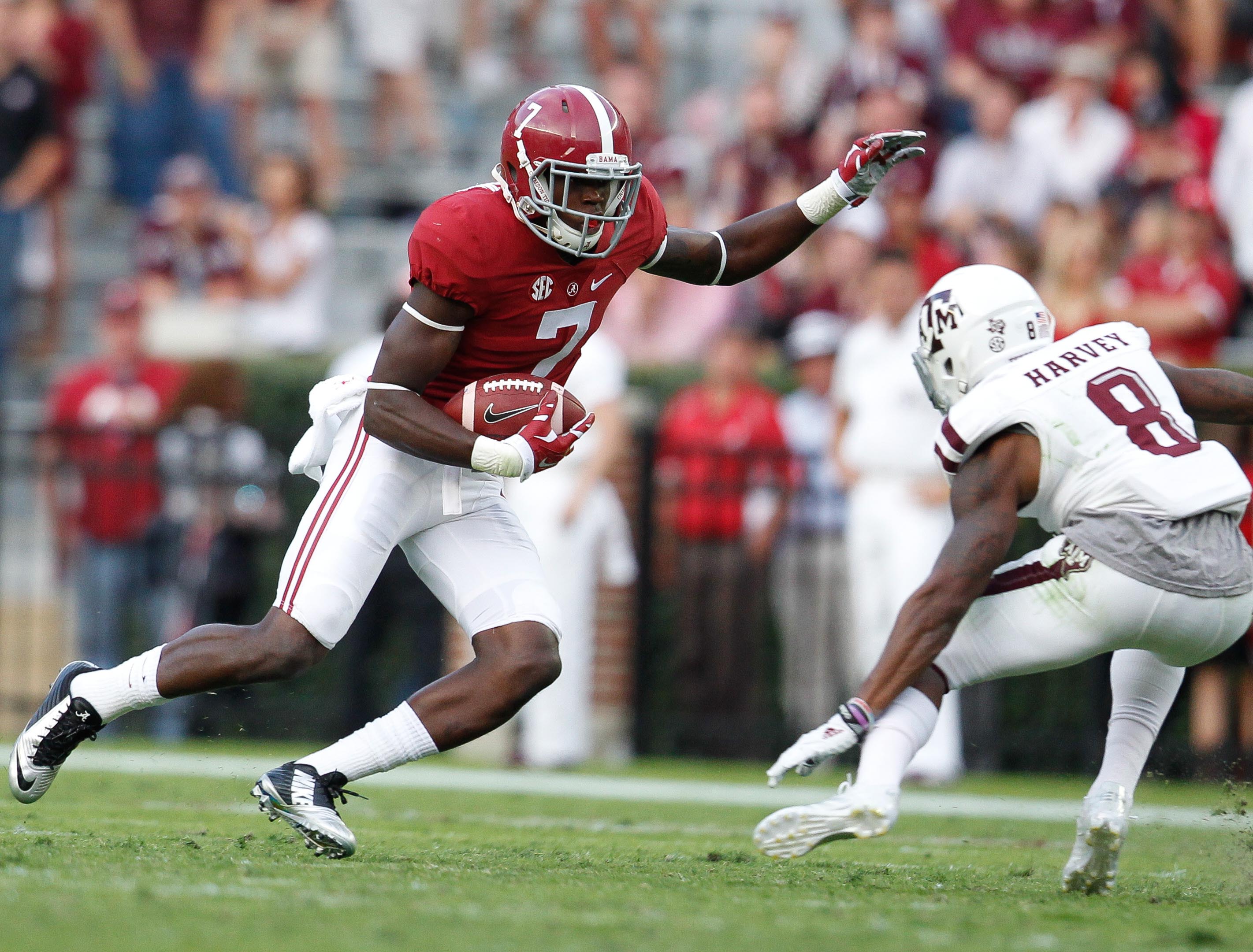 Report: Alabama's Cam Sims sustains injury in practice - Saturday Down ...