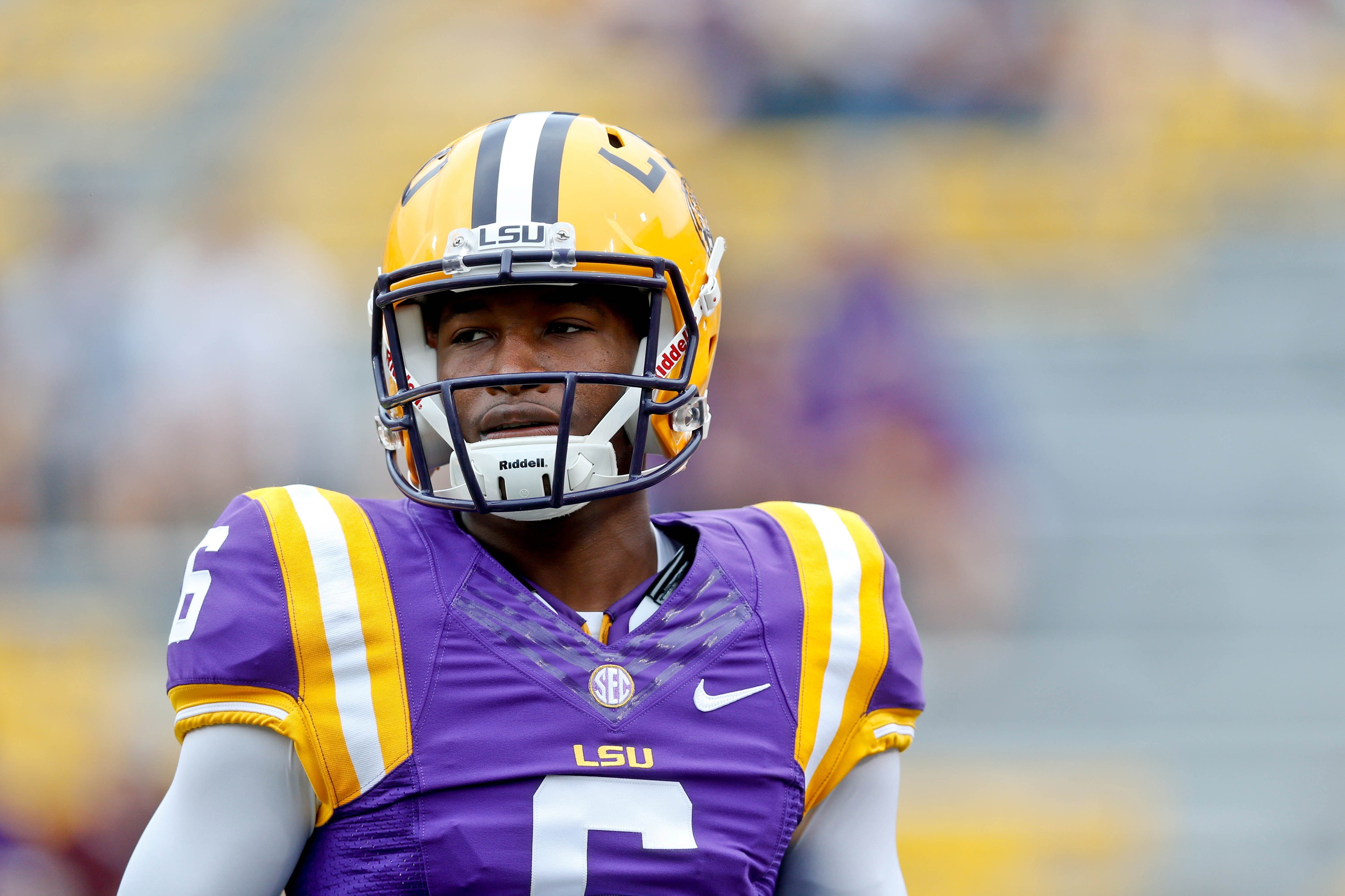 Can Brandon Harris earn the LSU quarterback job this spring? - Saturday ...