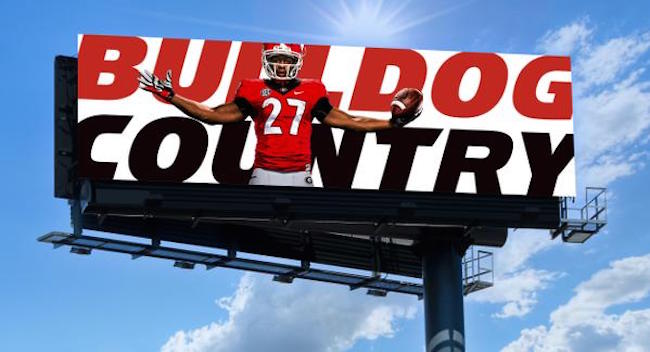 Photos: Georgia putting up billboards around the state - Saturday Down ...