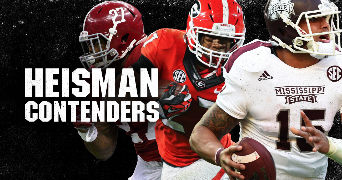 The SEC's Top 10 Heisman contenders according to Vegas - Saturday Down ...