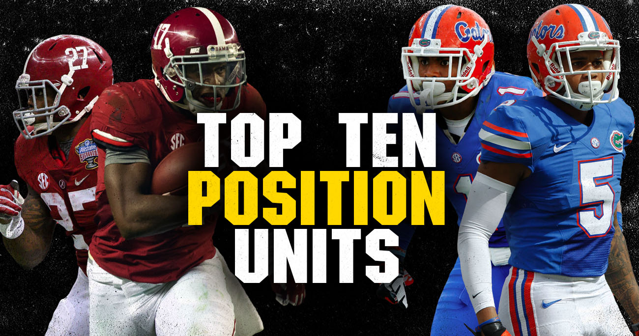 SEC's Top 10 position units for 2015 - Saturday Down South