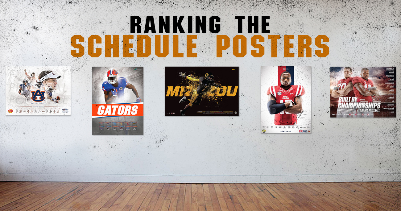 Ranking the 2015 SEC team schedule posters - Saturday Down South