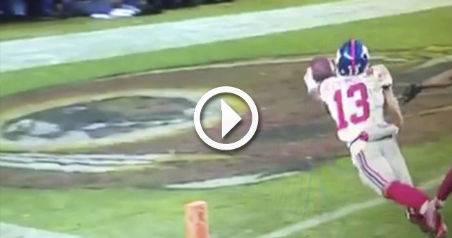 Video: OBJ's diving, one-handed touchdown - is it his best ever ...