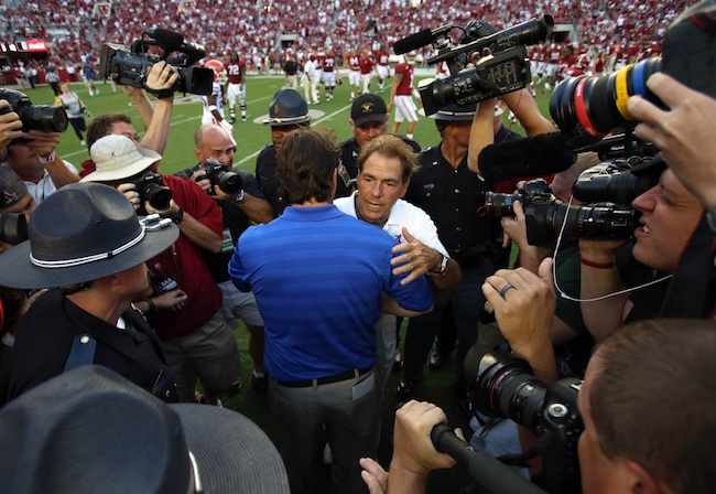Will Muschamp praises Nick Saban - Saturday Down South