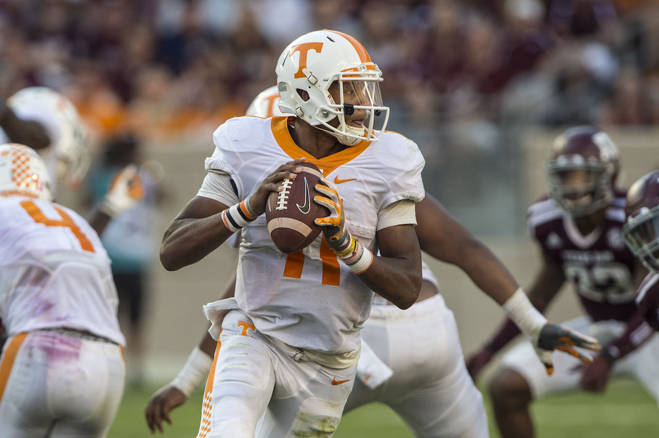 Video: Josh Dobbs receives degree from Tennessee day before NFL career ...