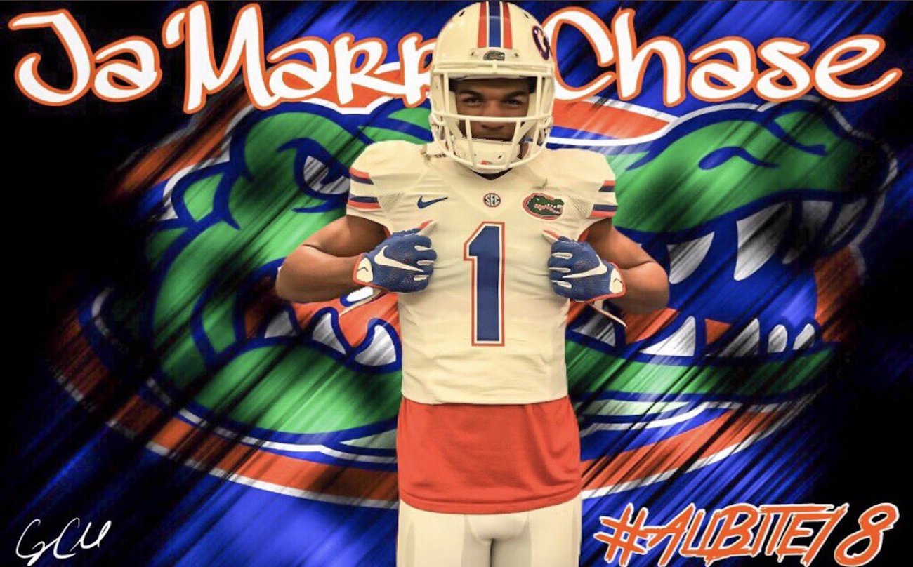 4-star WR JaMarr Chase commits to Florida over LSU, TCU - Saturday Down ...