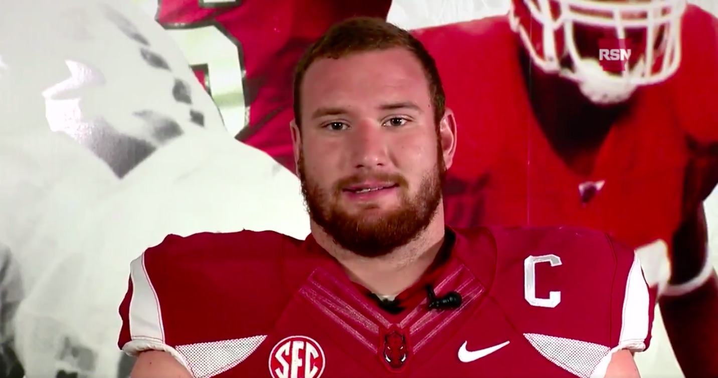 Arkansas captain Frank Ragnow explains what's different for Razorbacks ...