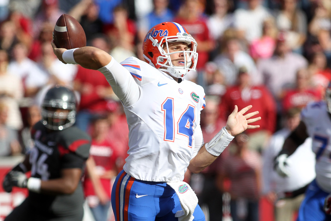 Florida QB Luke Del Rio opens up about difficult 2016 season - Saturday ...