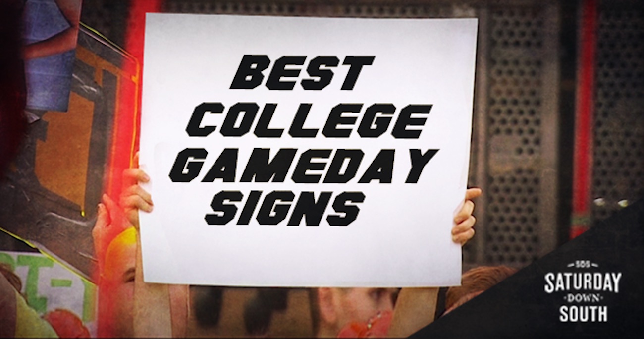 Best College GameDay signs of Week 3 continue to bash Urban Meyer, Ohio ...