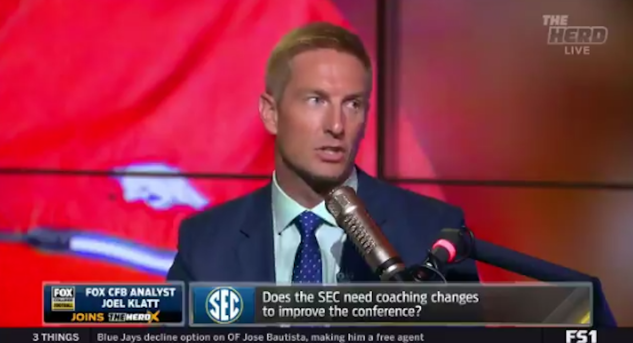 WATCH: FOX Sports analyst Joel Klatt gives top 3 candidates to replace ...
