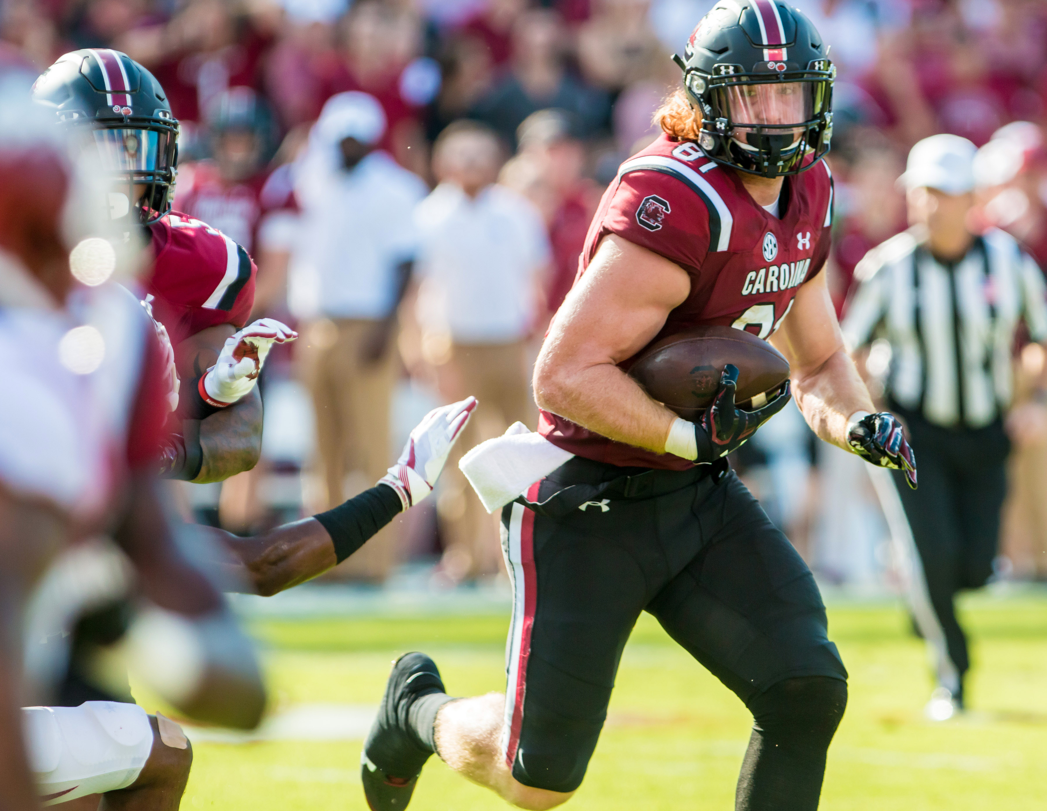 South Carolina TE Hayden Hurst to give up senior season, declare for ...