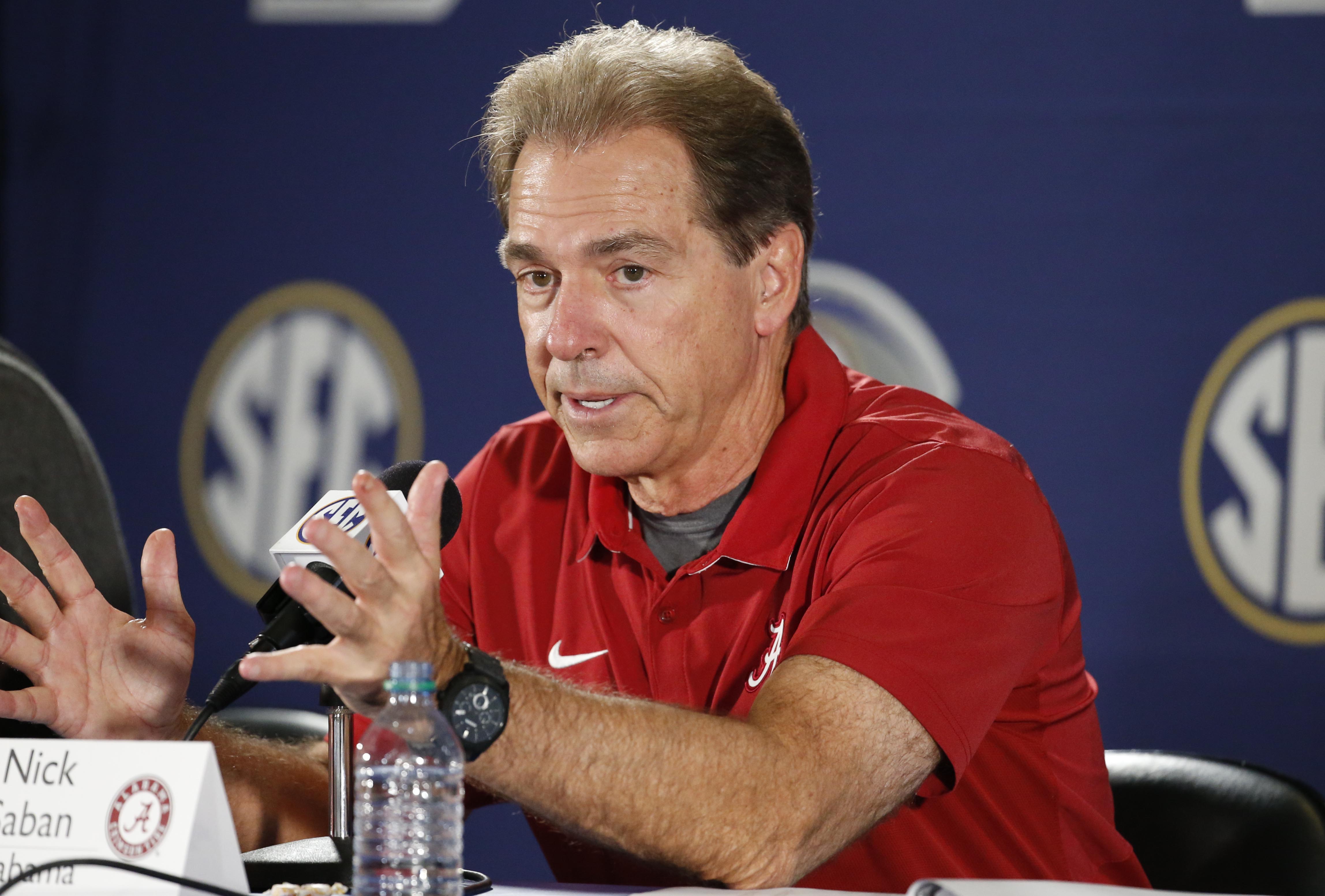 Nick Saban comments on first early signing day at Alabama - Saturday ...