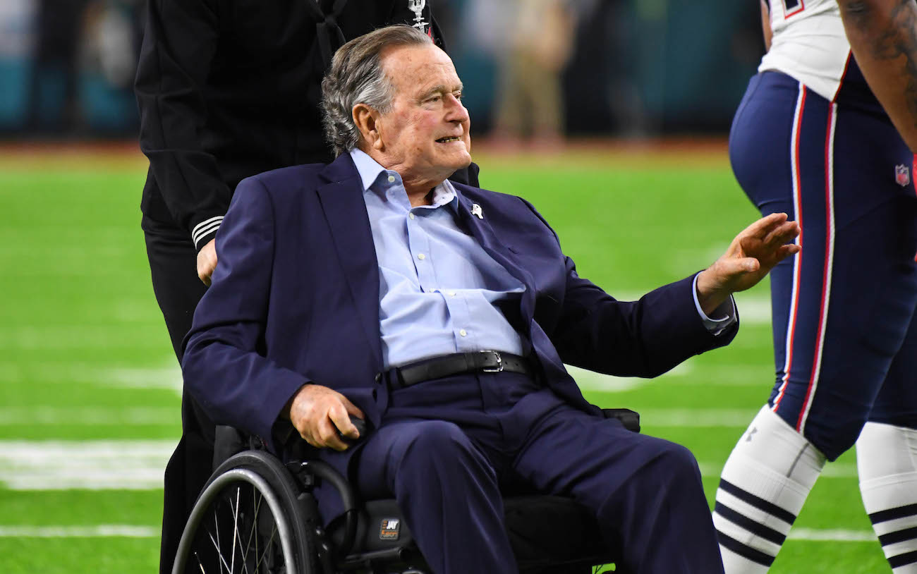 LOOK: Former president George H. W. Bush picks Texas A&M to win NCAA ...