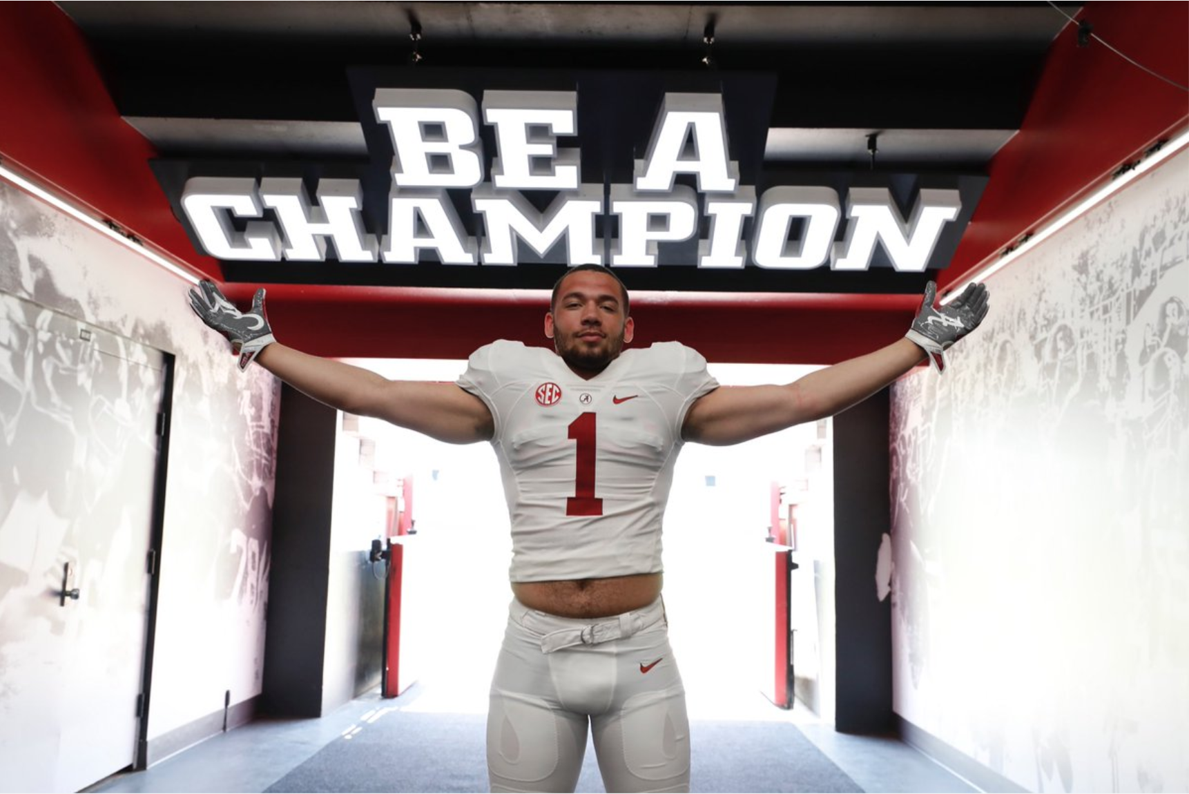 Alabama's early enrollees assigned jersey numbers for spring football ...