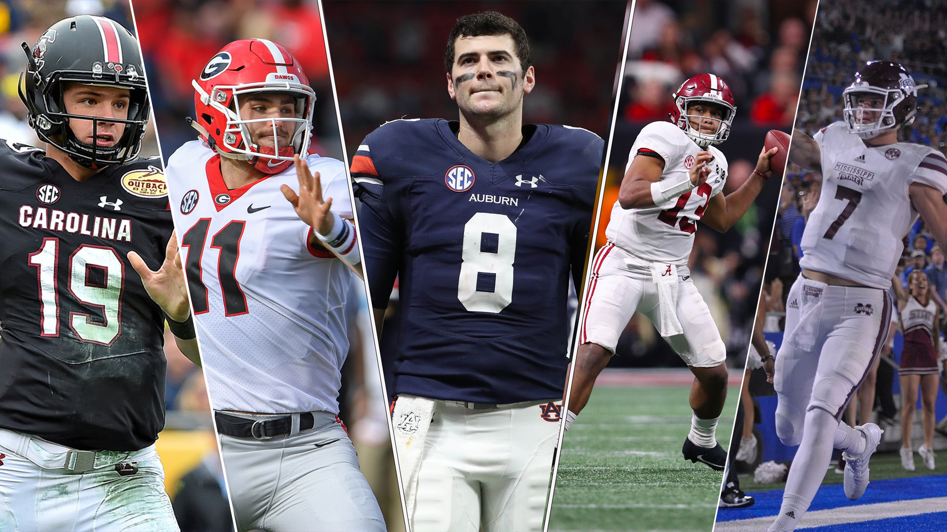 Which SEC QB passes for the most yards in 2018? Vegas prop bet lists ...
