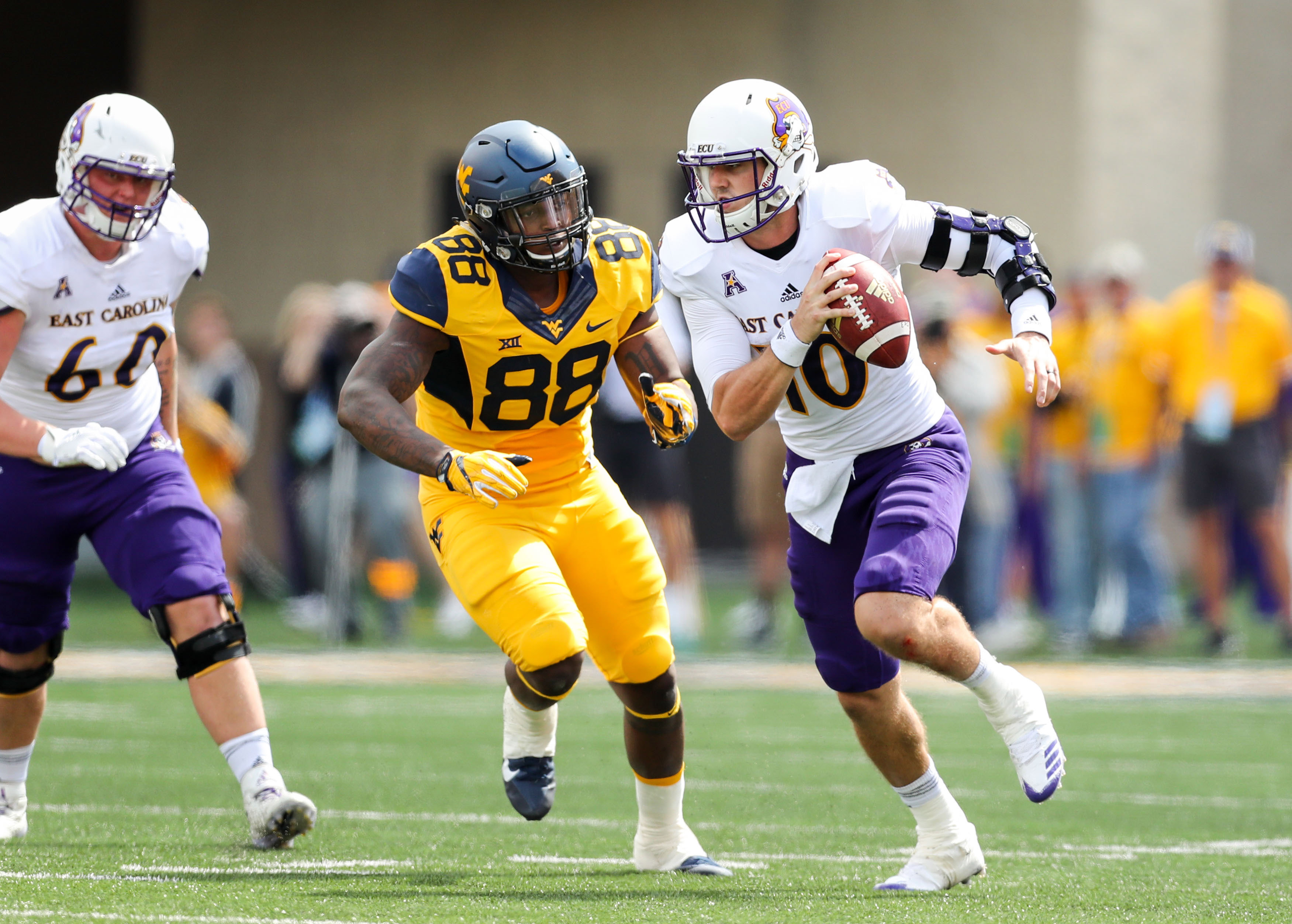 Report: Graduate transfer DE Adam Shuler's 'status unclear' with ...