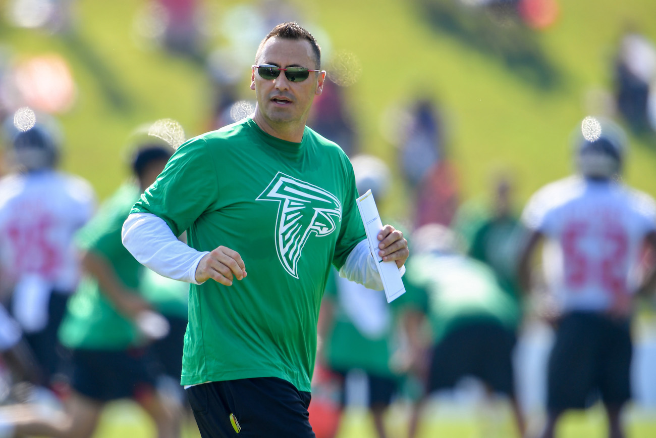 The Falcons' first preseason game isn't even at halftime and fans are ...