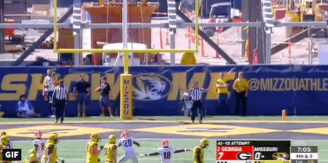 WATCH: Did officials mistakenly call this Mizzou field goal no good ...