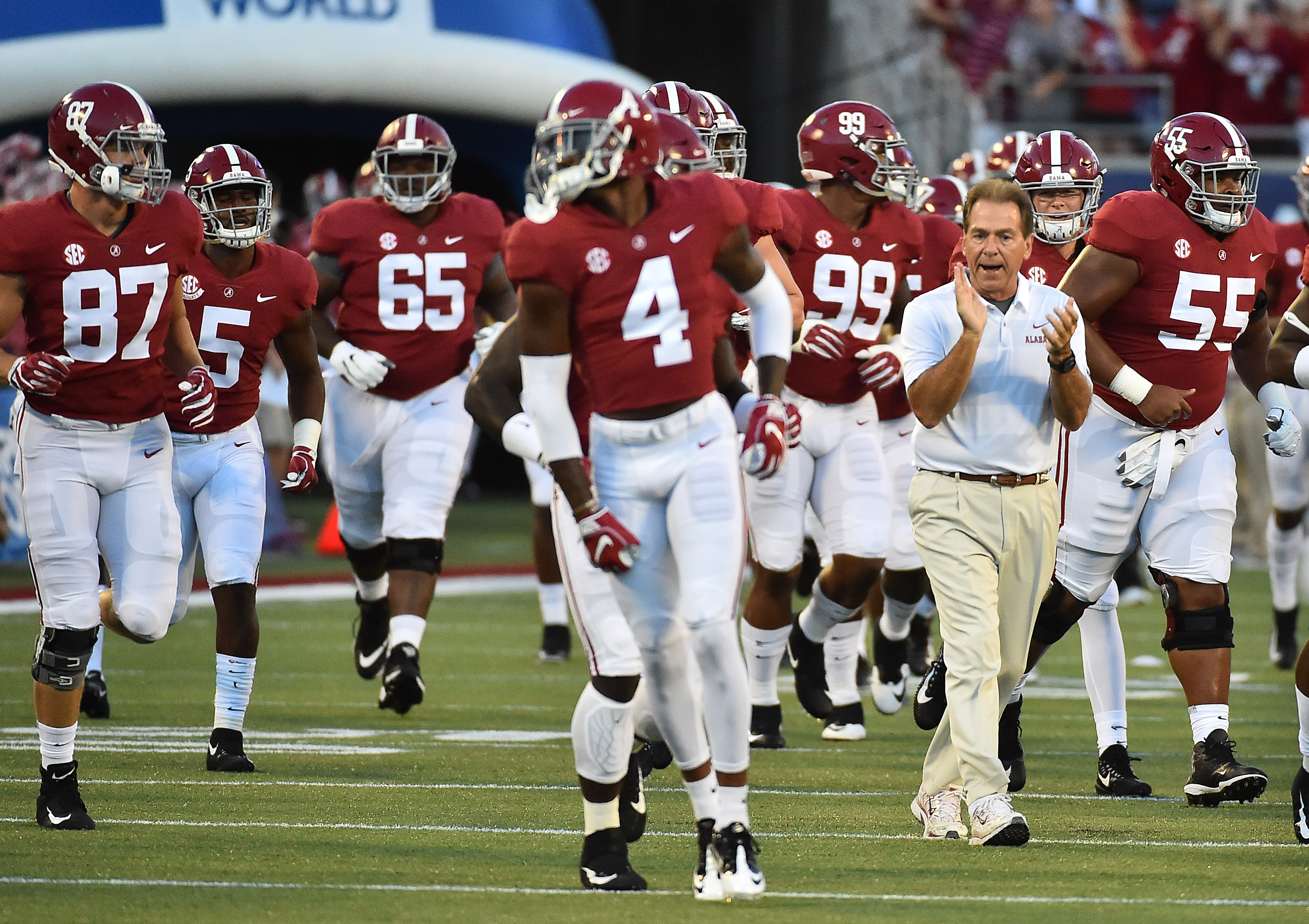 Nick Saban explains what he's seen in true freshman Jaylen Waddle to ...