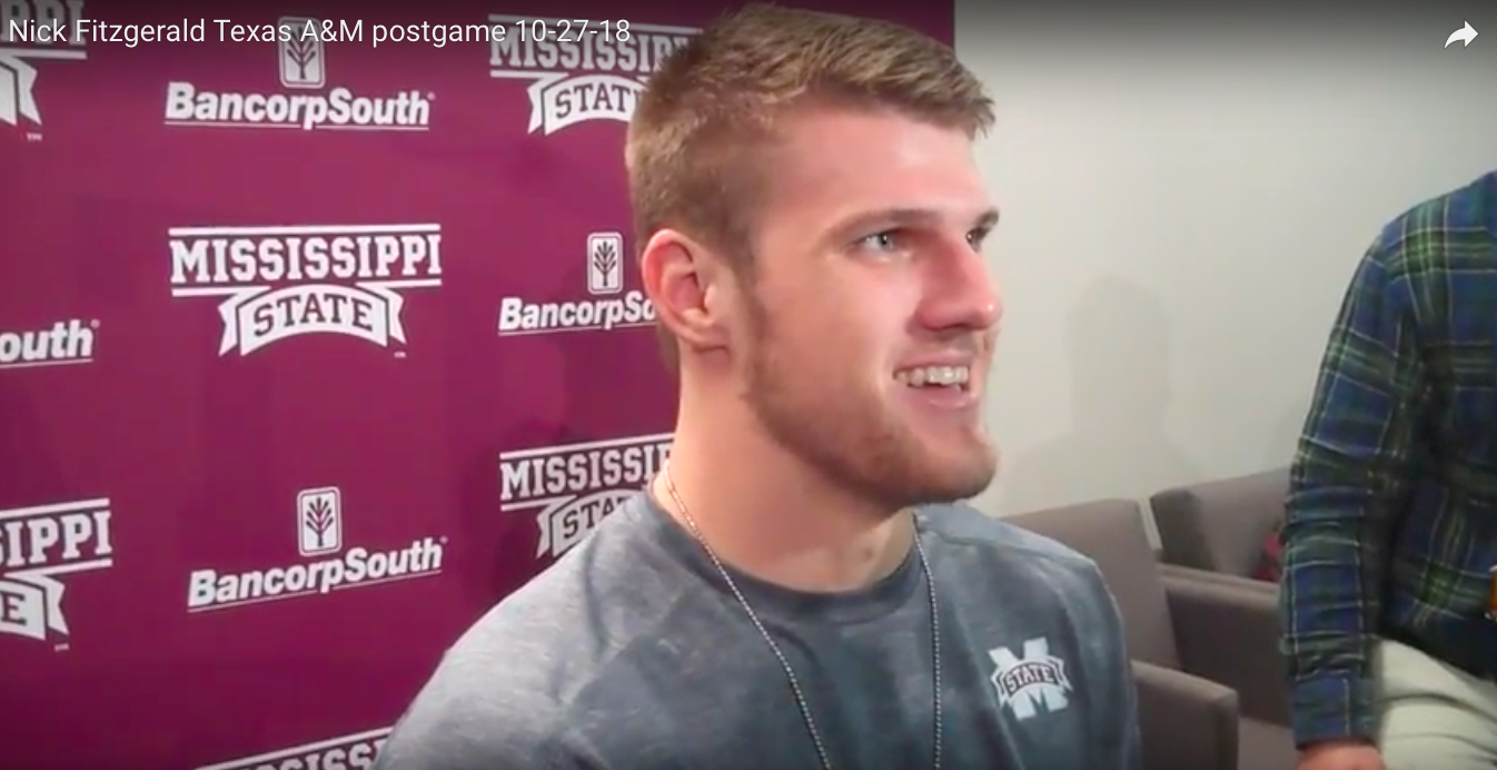 Nick Fitzgerald reveals Joe Moorhead predicted game-clinching touchdown run - Saturday Down South
