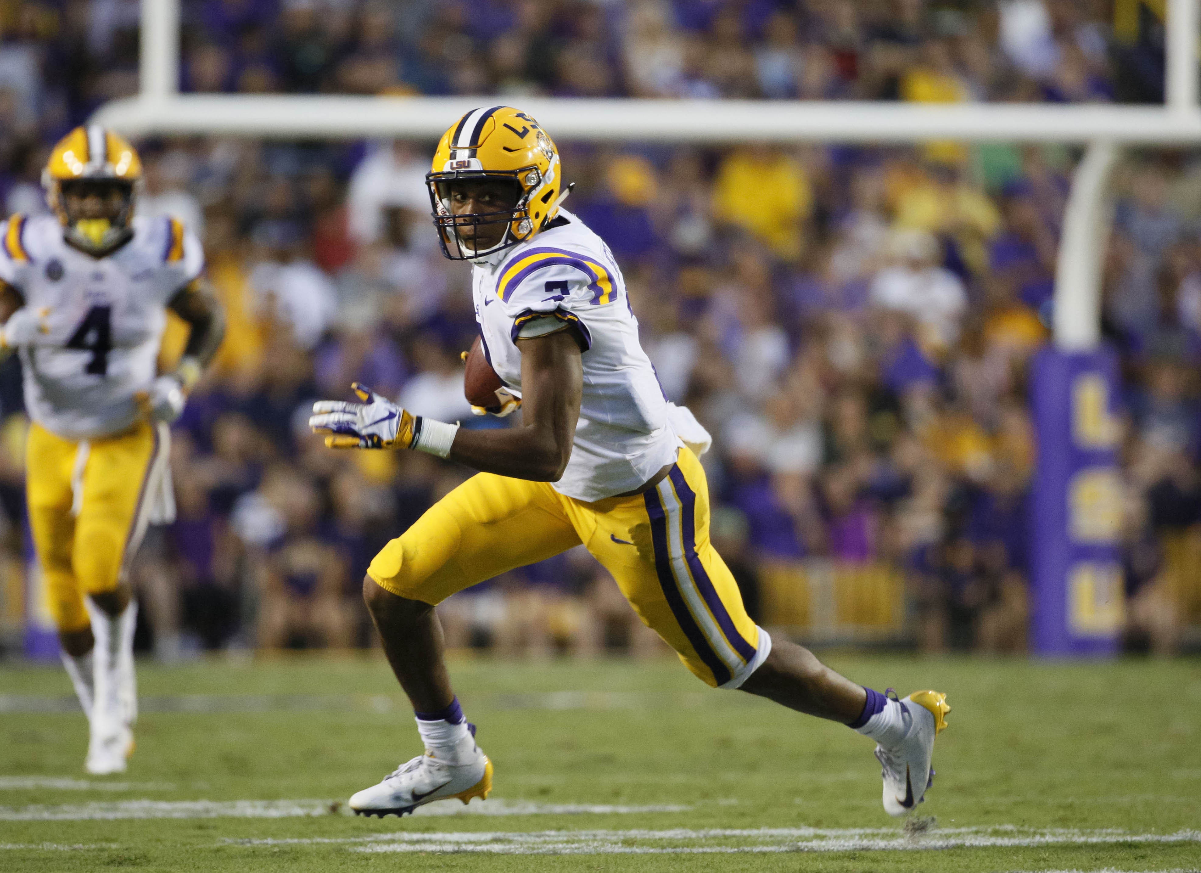 LSU WR Jonathan Giles trying to overcome early-season slump with unique ...