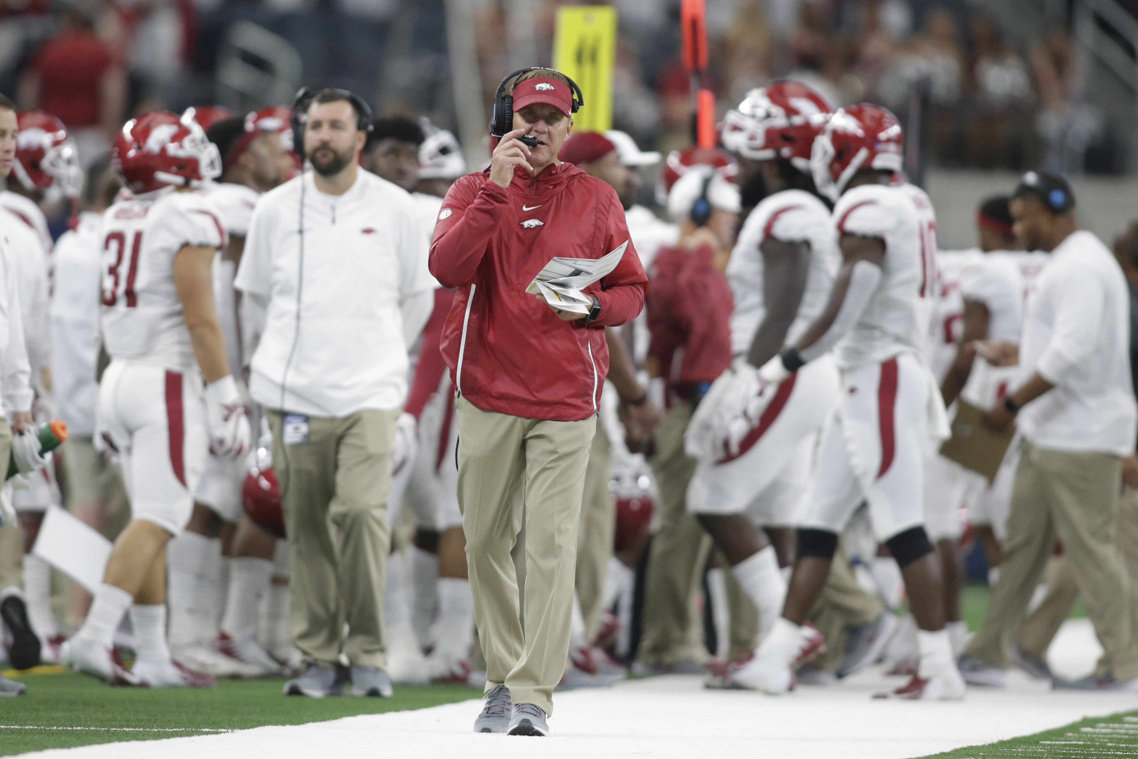 Arkansas DB Chevin Calloway announces he's 'taking a step back from ...