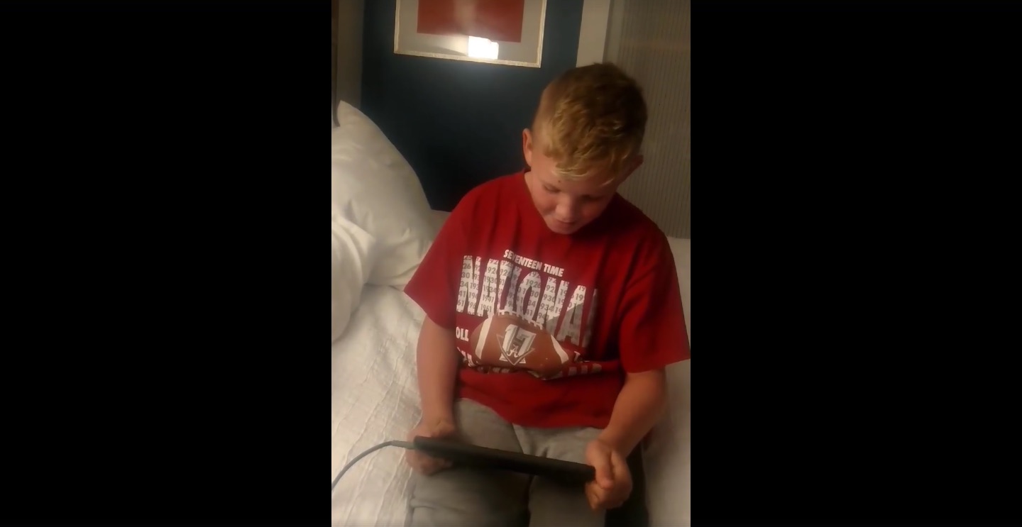 WATCH: Tua Tagovailoa surprises child with brain cancer via FaceTime ...