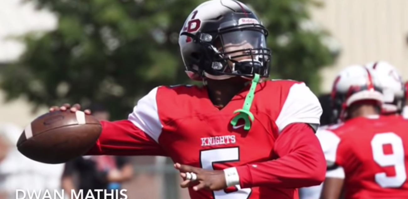 WATCH: Video highlights of Georgia's new QB commit Dwan Mathis ...