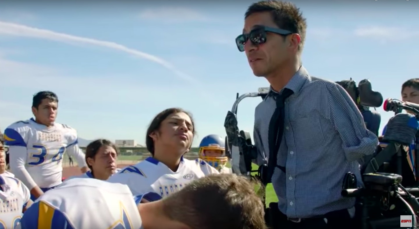 WATCH: ESPN aired an amazing feature on high school football coach with ...