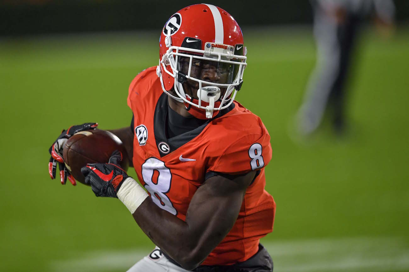 Riley Ridley preparing for NFL Draft by working with pair of legendary ...