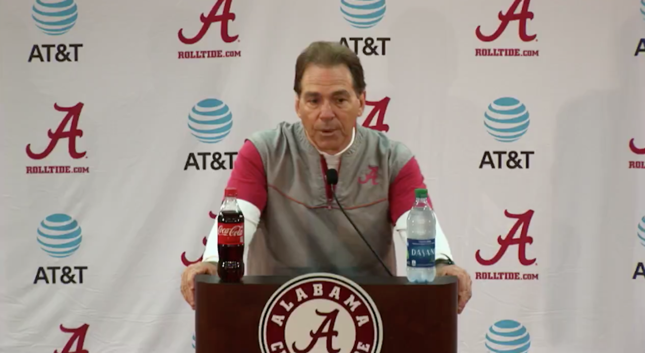 Nick Saban announces TE Kedrick James is suspended first 4 games of ...
