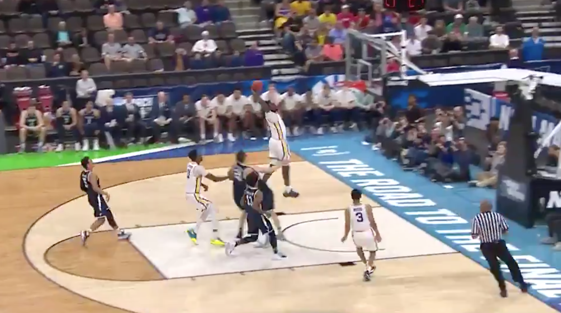 WATCH: Naz Reid just threw down the most violent dunk of the 2019 NCAA ...