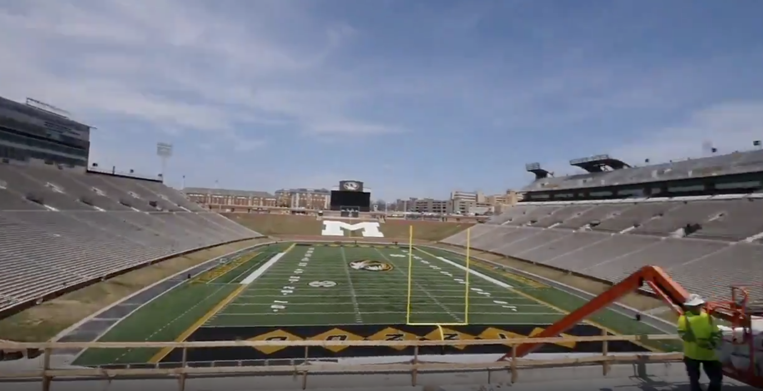 WATCH: Missouri provides latest update on south end zone project ...