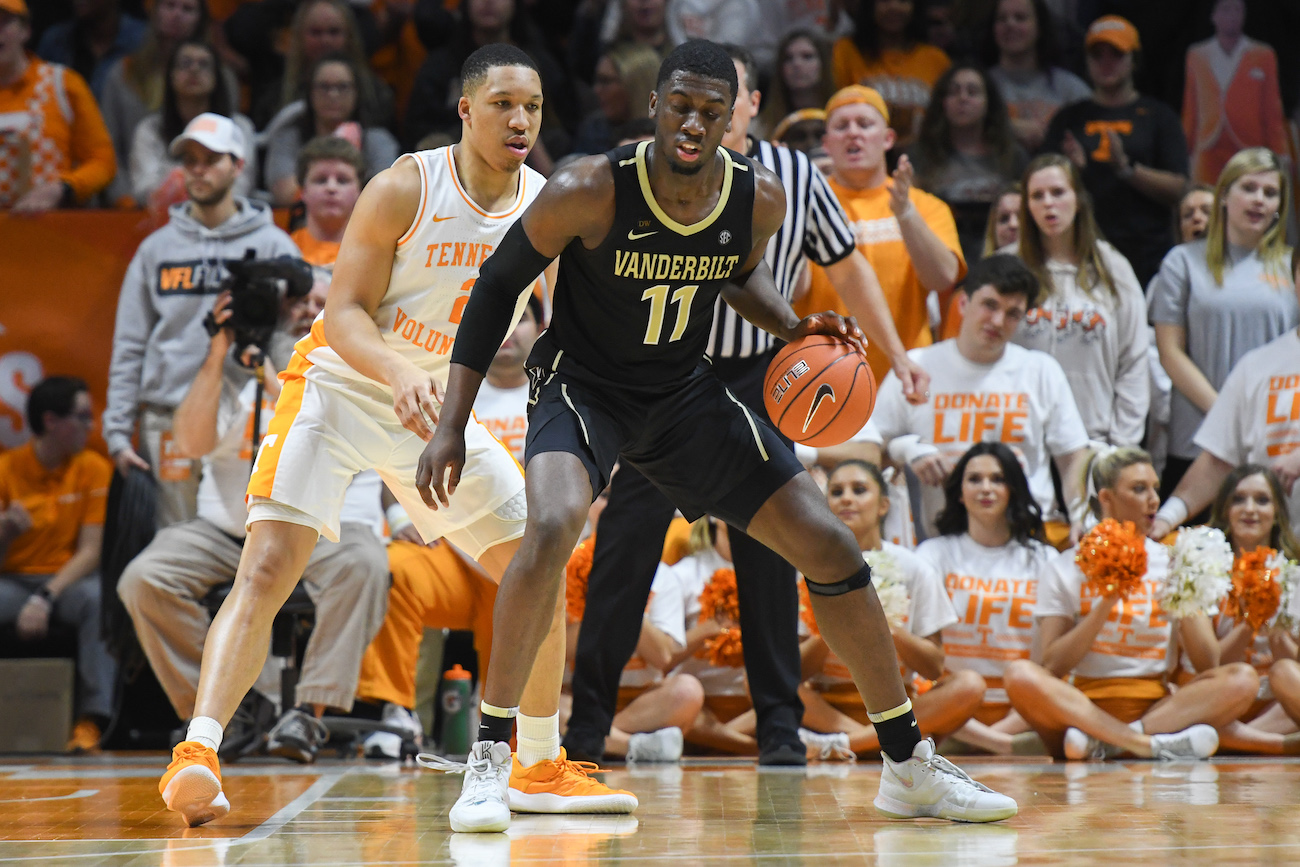 Vanderbilt F/C Simisola Shittu declares for 2019 NBA Draft - Saturday ...
