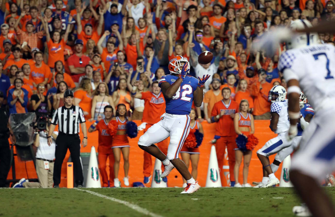 Former Florida TE Moral Stephens signs first NFL contract - Saturday ...