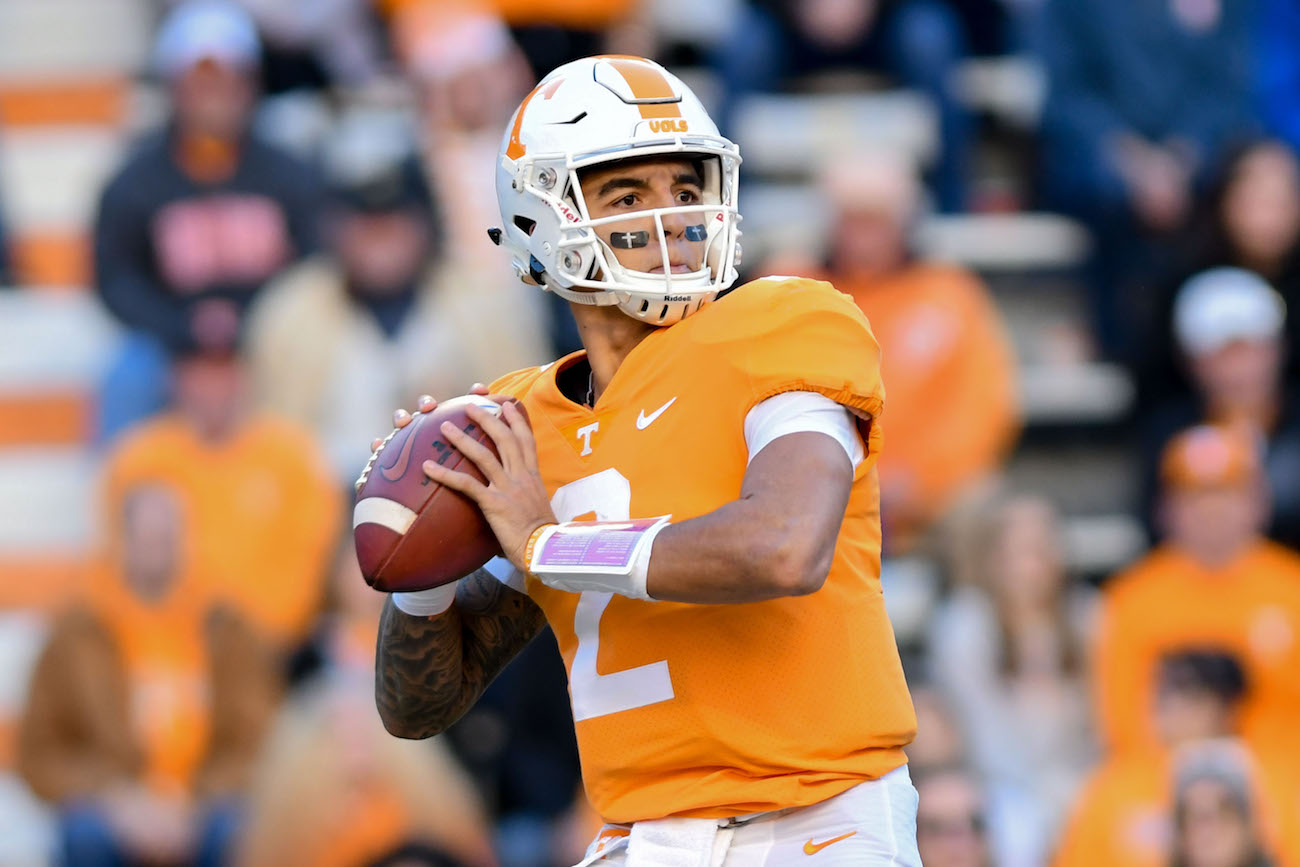 QB coach explains where Tennessee's Jarrett Guarantano has improved ...