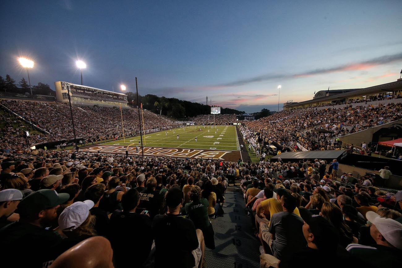 LOOK: College football field underwater in Michigan - Saturday Down South