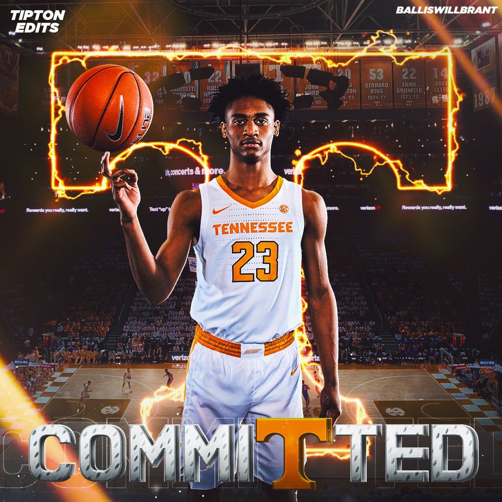 Staying home: No. 1 basketball recruit in Tennessee commits to ...