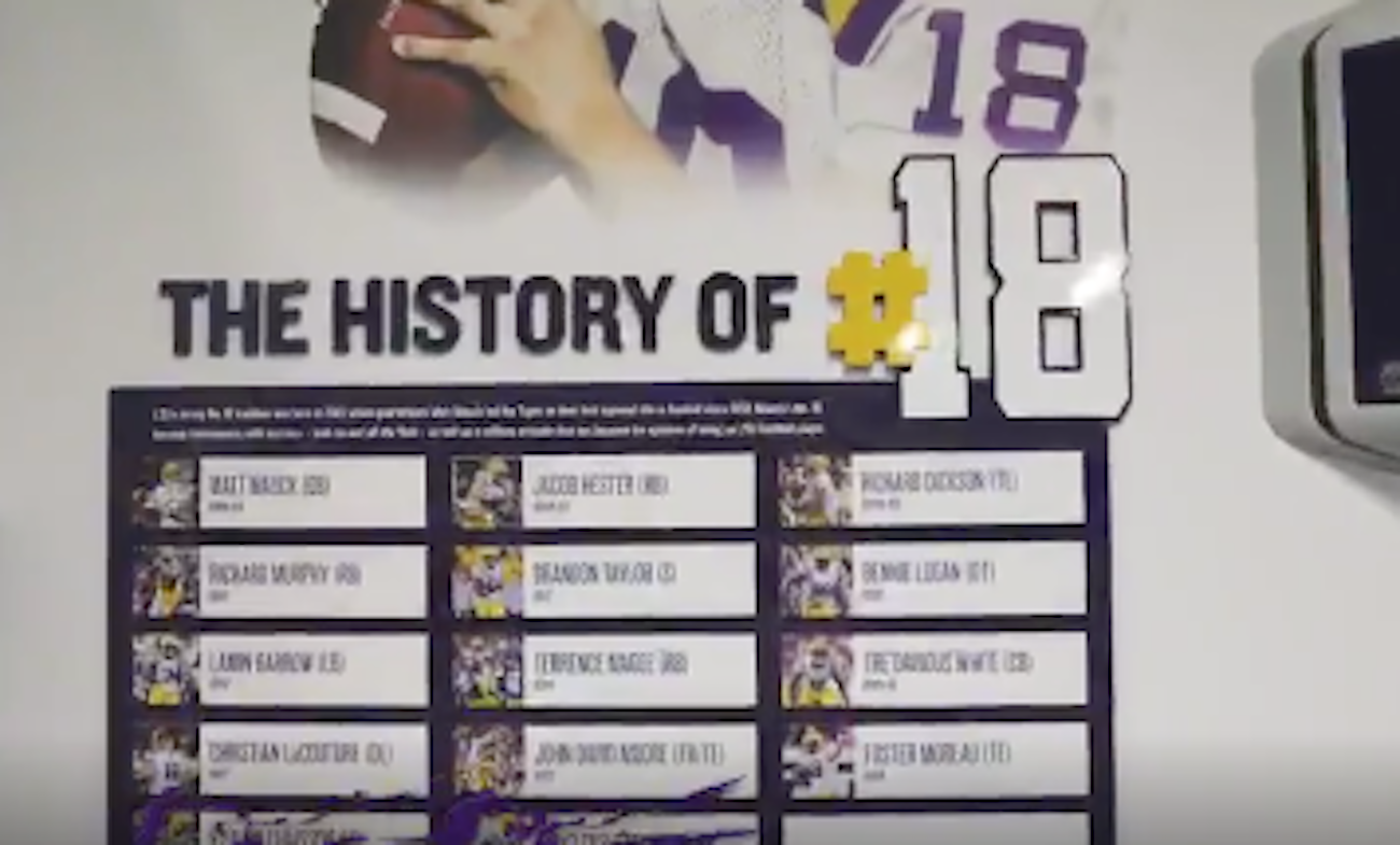 LSU announces 2 players will wear prestigious No. 18 uniform in 2019 ...