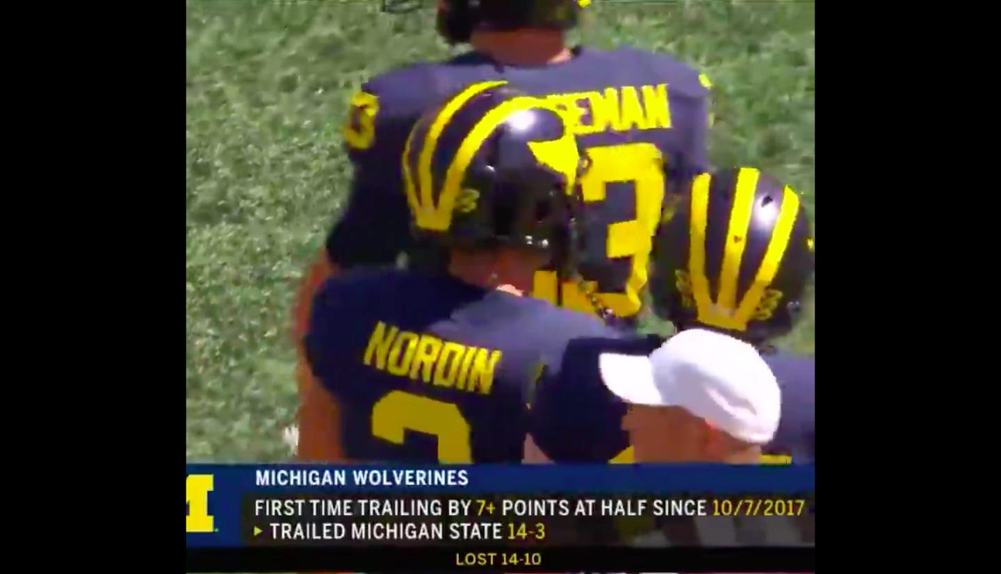 WATCH: Michigan fans loudly boo Wolverines after missed FG leads to 14 ...