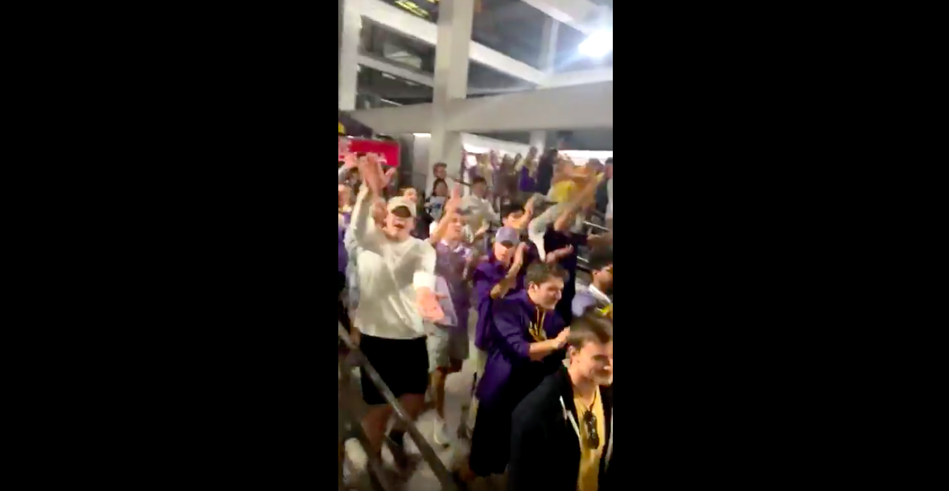 LSU fans troll Florida as they exit Tiger Stadium, sing 'It sucks to be ...