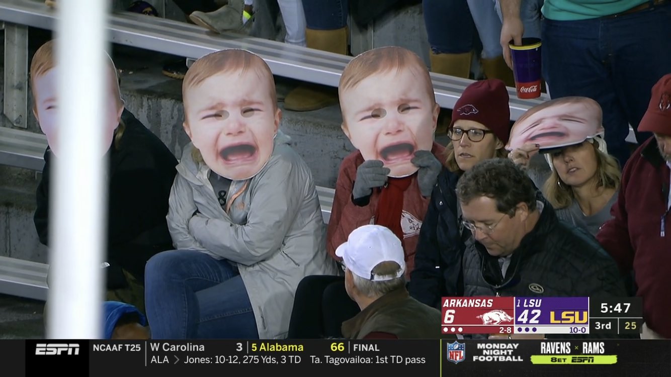 Sad fans are sad, Week 13: Cupcake Week edition - Saturday Down South