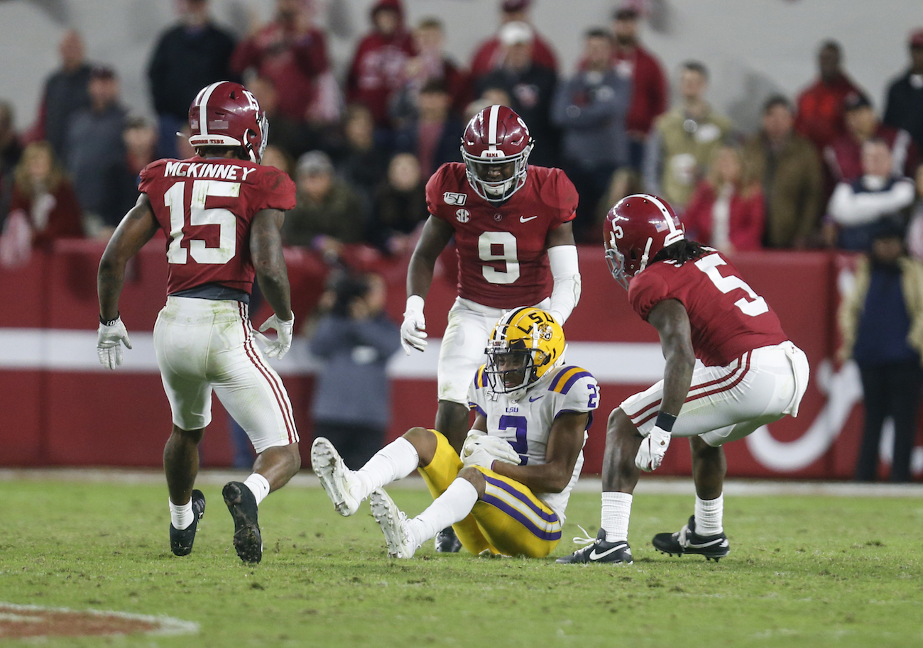 Xavier McKinney says Joe Burrow isn't best QB he's ever faced, names ...