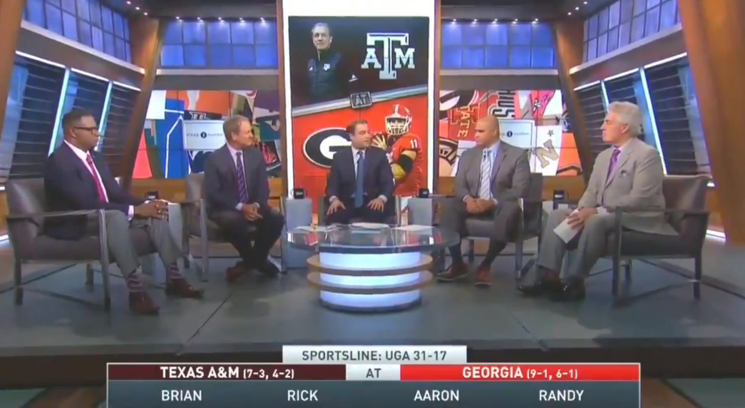 CBS Sports analysts predict Georgia-Texas A&M game - Saturday Down South