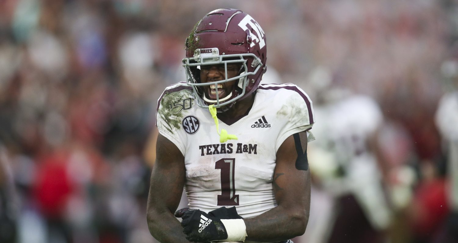 Texas A&M WR Quartney Davis announces plans for 2020 season - Saturday ...